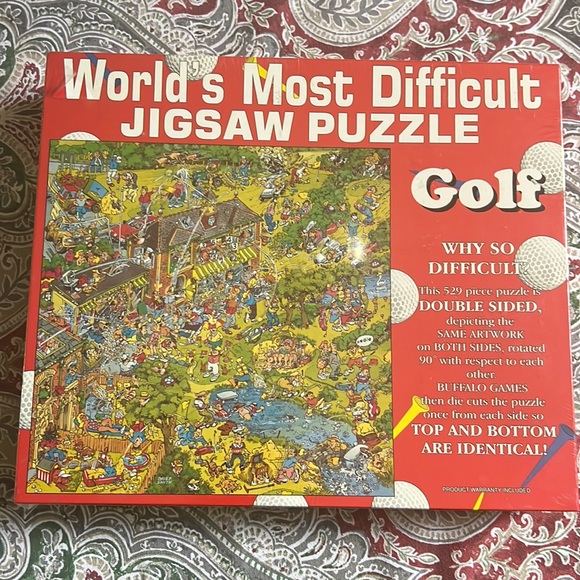 Games | Nwt Worlds Most Difficult Golf Puzzle | Poshmark